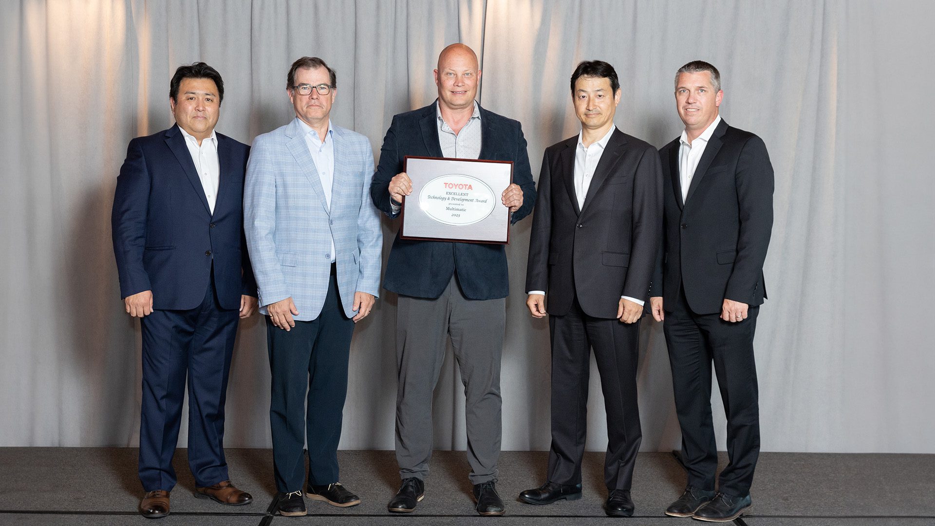 Multimatic | Multimatic Receives Excellent Technology and Development Award From Toyota